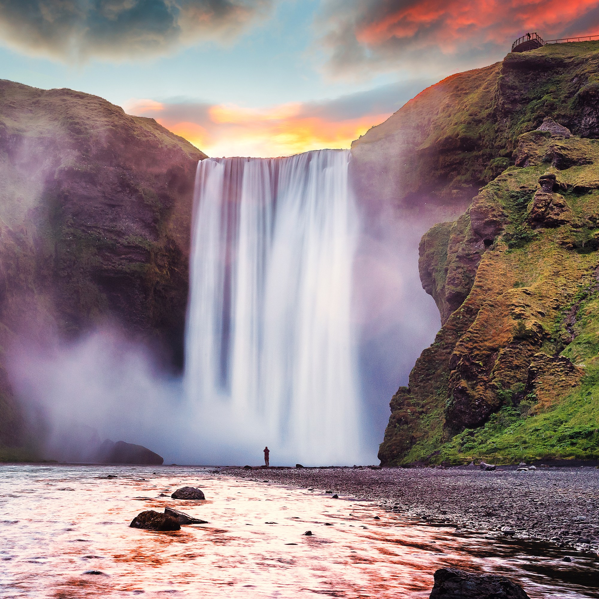 Legend Has It That Iceland’s Stunning Skógafoss Waterfall Is Home To ...