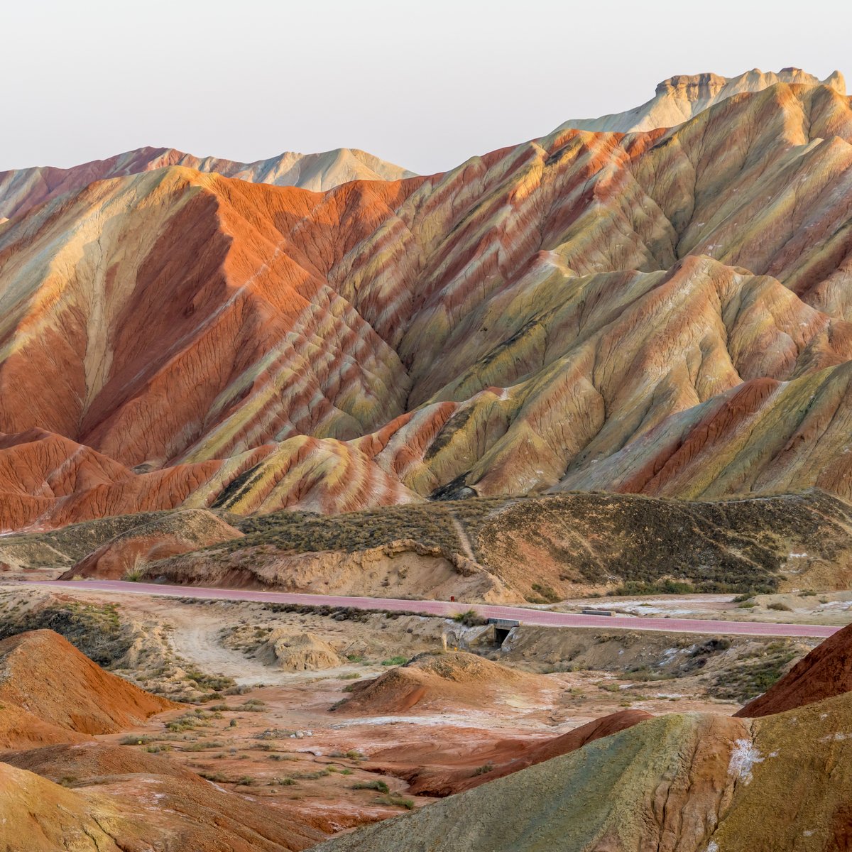 The Magnificent Colors Of Zhangye National Geopark
