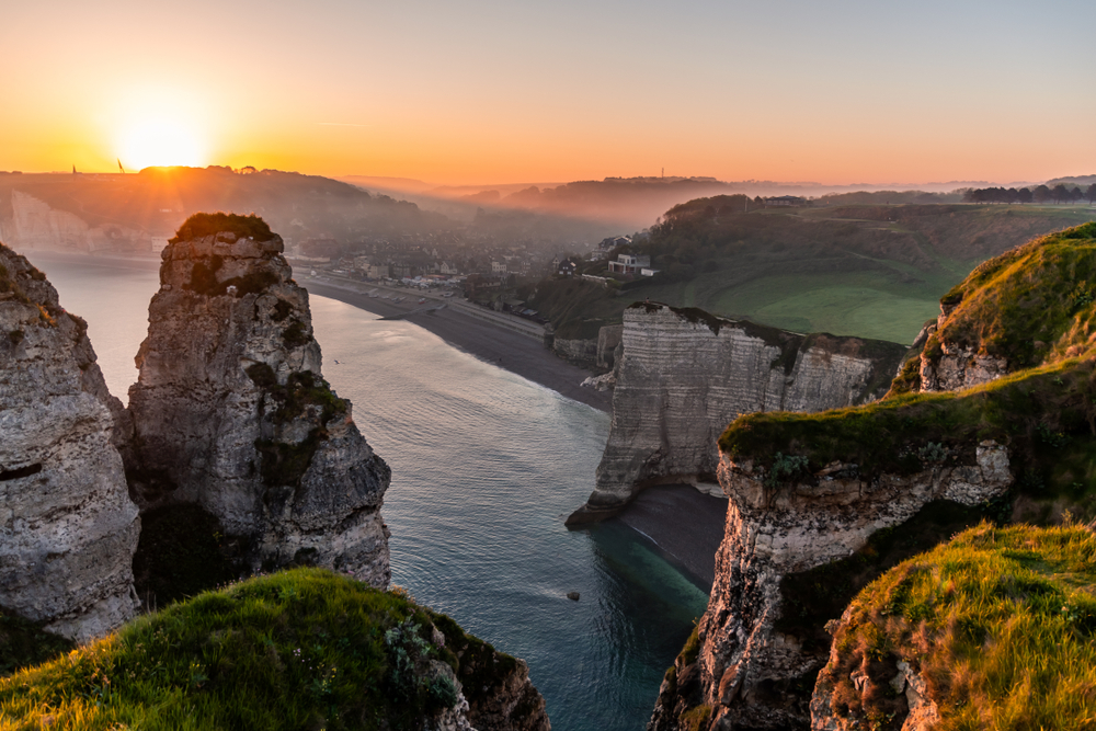 Visit Étretat's Striking White Chalk Cliffs and Magnificent Rock Arch ...