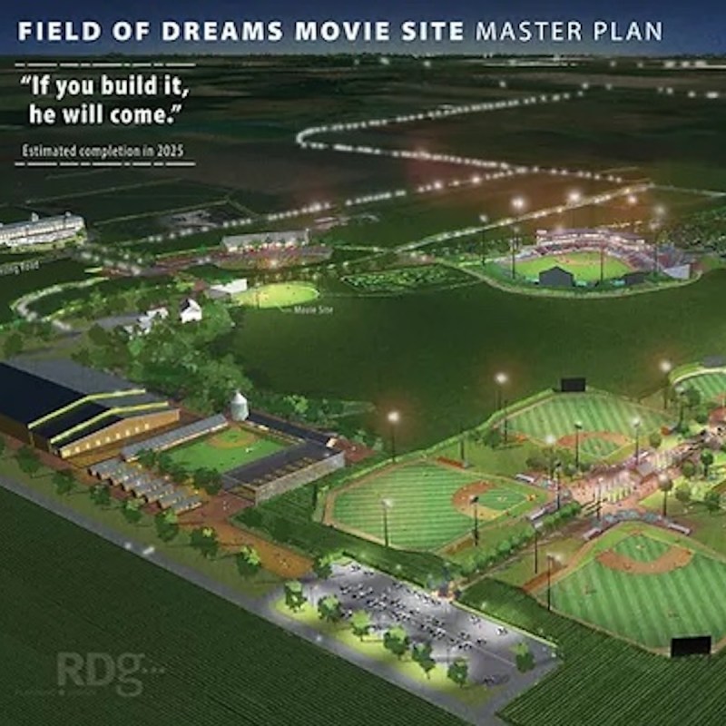 Iowa’s Field Of Dreams To Build Destination Youth Baseball And Softball ...